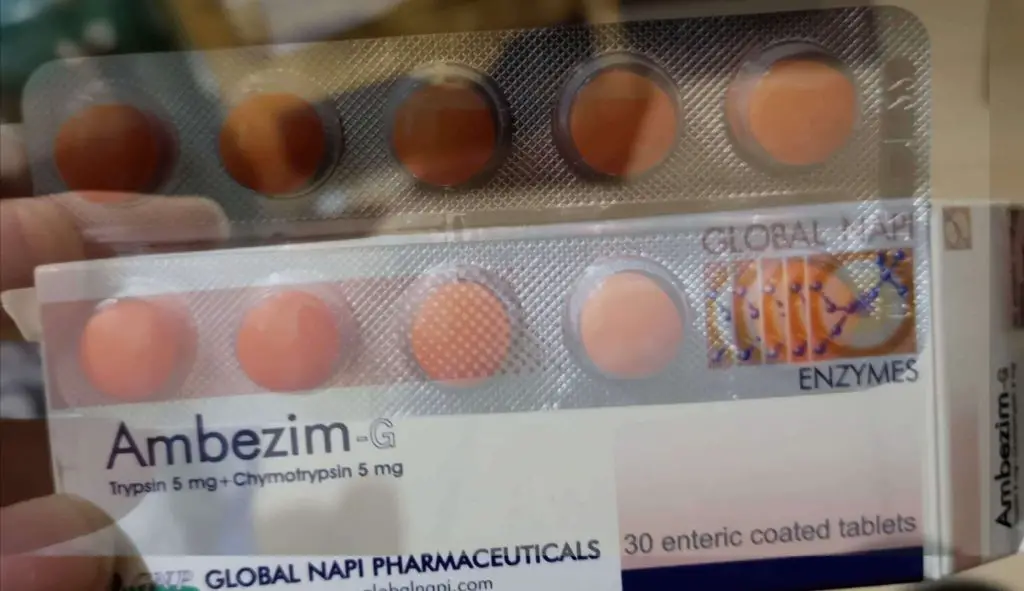 امبيزيم ambezim اقراص لعلاج الالتهاب والتورم | دار العلاج